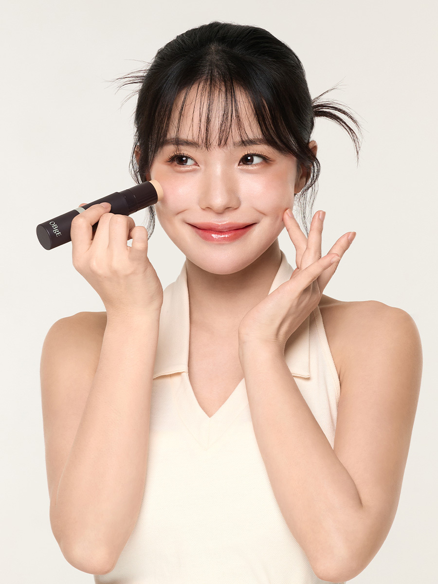 【OBgE】宅配試用｜好想和李多慧畫出一樣的妝感💄那你一定要試試！韓國男性美妝第一品牌 OBgE自然遮瑕粉底棒& OBgE自然遮瑕素顏霜 ...